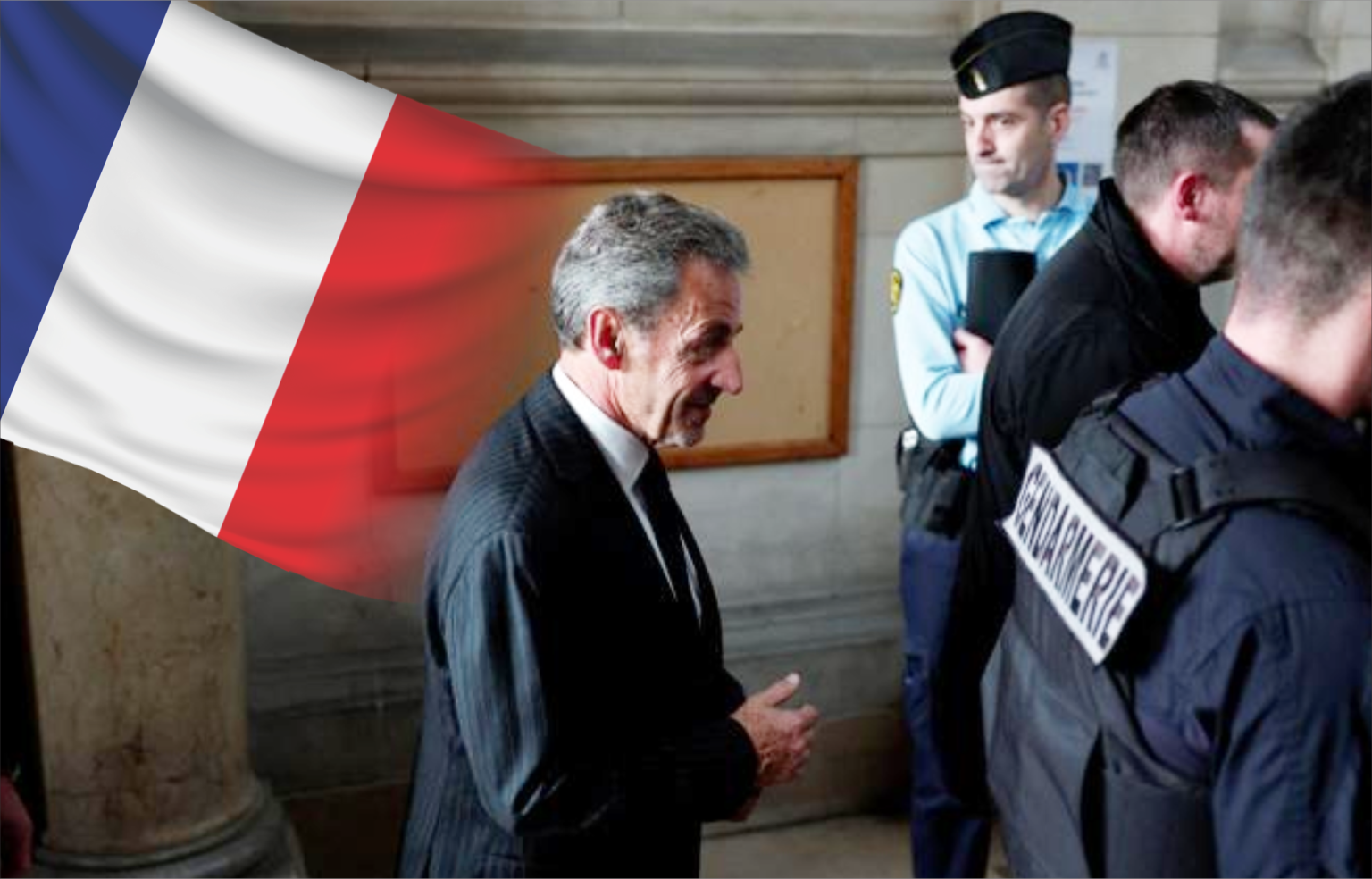 Former French President Sarkozy, begins his Jail-Term Journey over ...